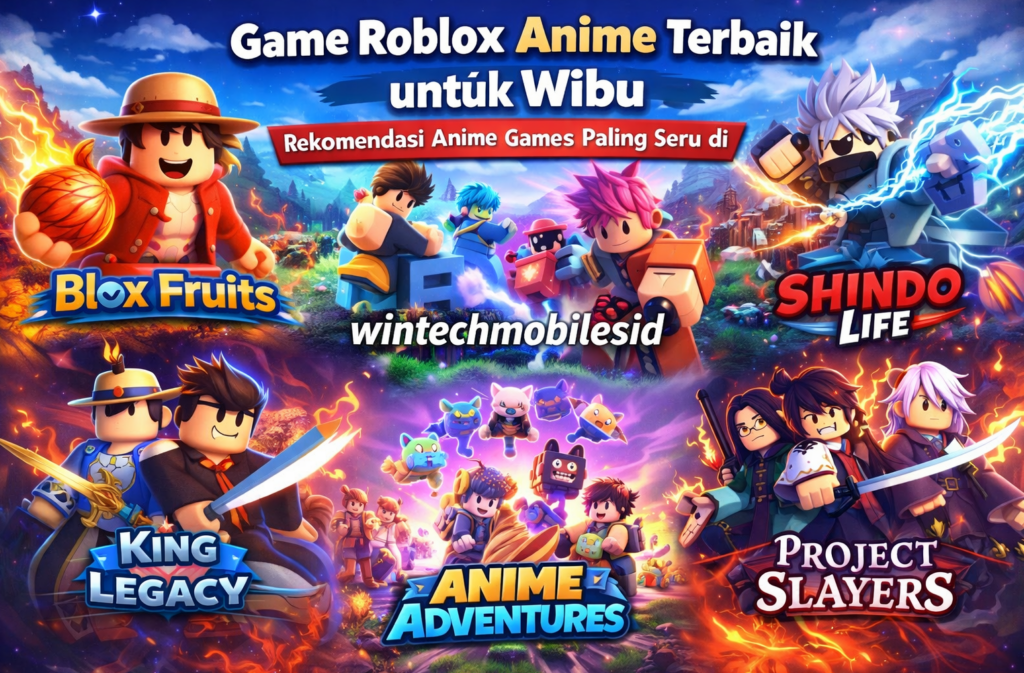 Game Roblox Anime Terbaik Untuk Wibu: Rekomendasi Anime Games Paling ...