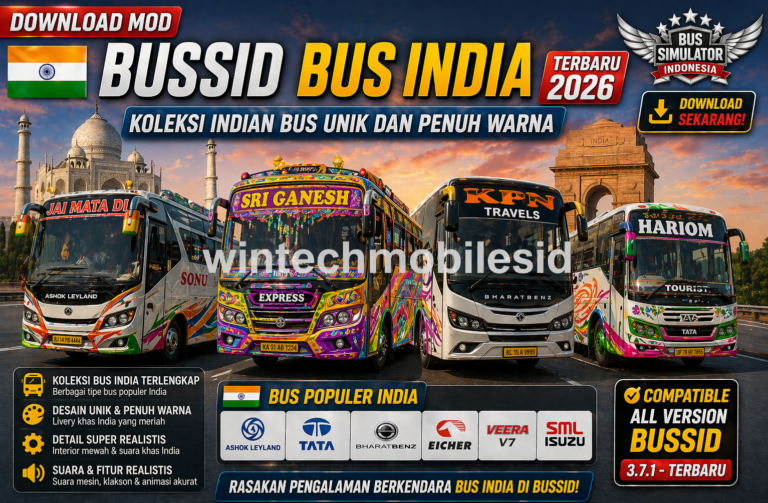 Download Mod BUSSID Bus India Terbaru 2026: Koleksi Indian Bus Unik Dan ...